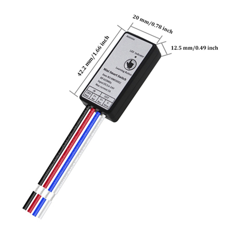 Kit mini relay control Rf 433mhz Mini Smart Switch - Electro Parts